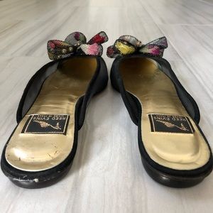 Reed Evins | Shoes | Reed Evins Mesh Bow Leather Sandals | Poshmark